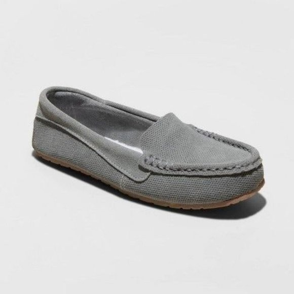 stars above | Shoes | Stars Above Gemma Genuine Suede Slippers Gray ...